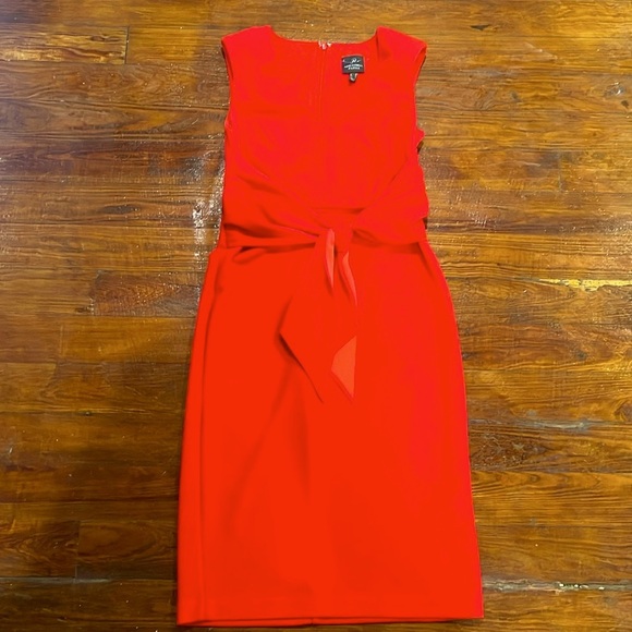Adrianna Papell | Dresses | Flattering Adrianna Papell Sz 6 Dress Red ...